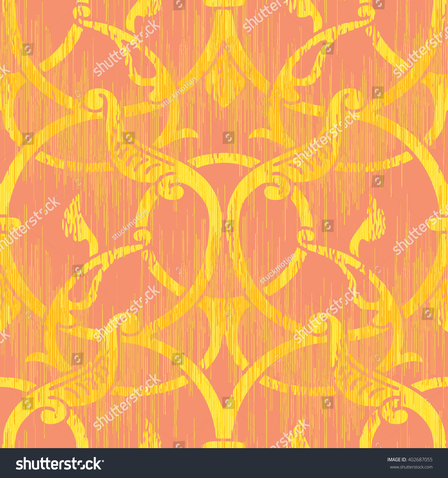 Medieval Vine Fret Work Pattern Seamless Stock Vector (Royalty Free ...