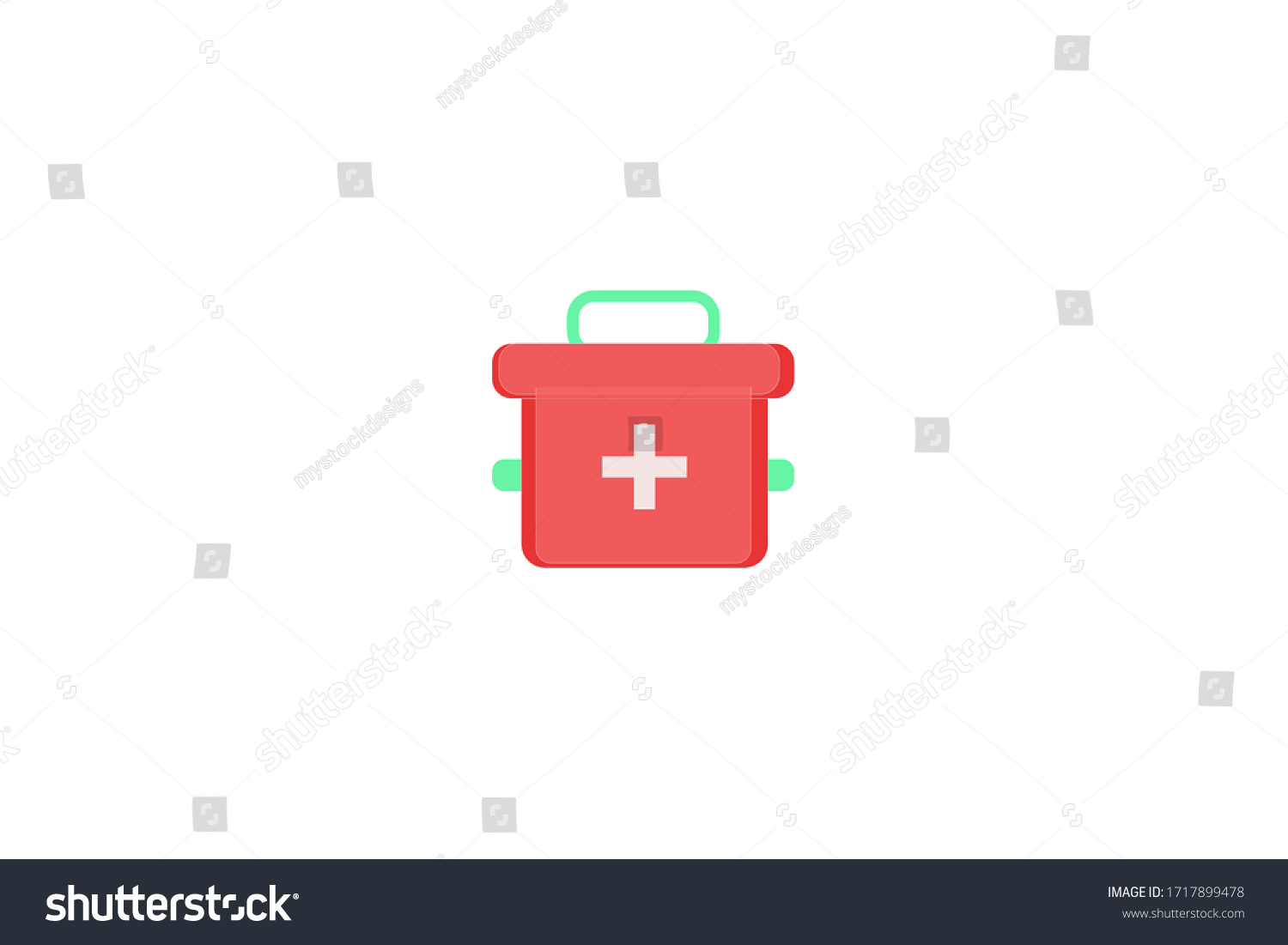 Medikit Bag Vector Design Illustration Stock Vector (Royalty Free ...