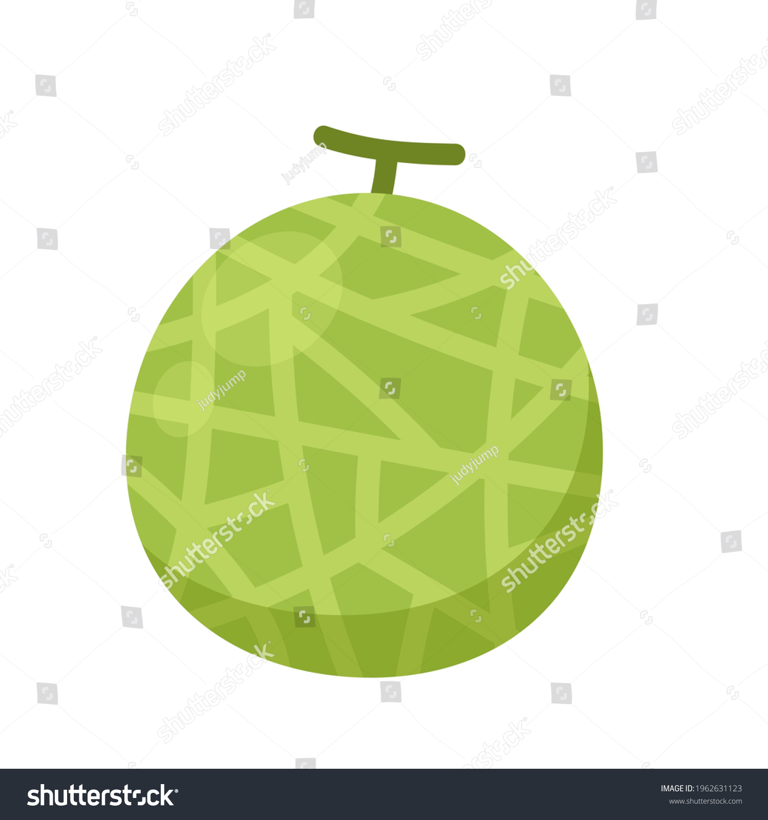 Melon Logo Design Melon Vector Melon: เวกเตอร์สต็อก (ปลอดค่าลิขสิทธิ์ ...