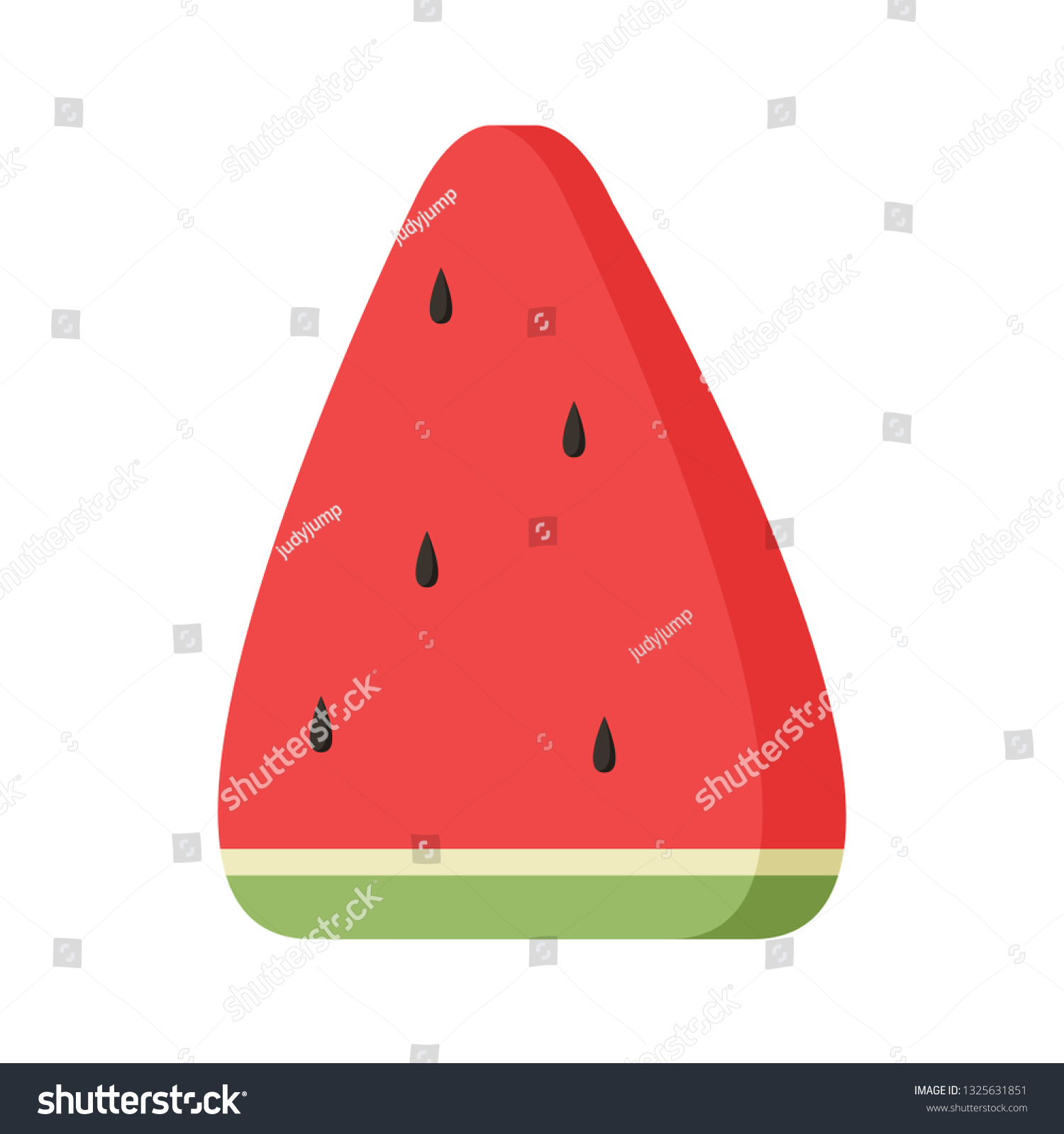 Melon Symbol Vector Cartoon Vector Logo Stock Vector (Royalty Free ...