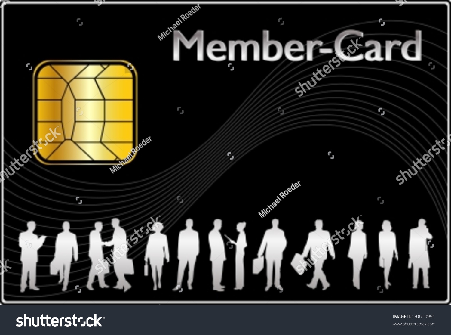 Member Card Stock Vector (Royalty Free) 50610991 | Shutterstock