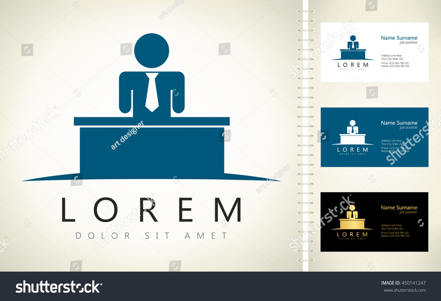 Men Logo Vector Illustration Stock Vector (Royalty Free) 450141247 ...