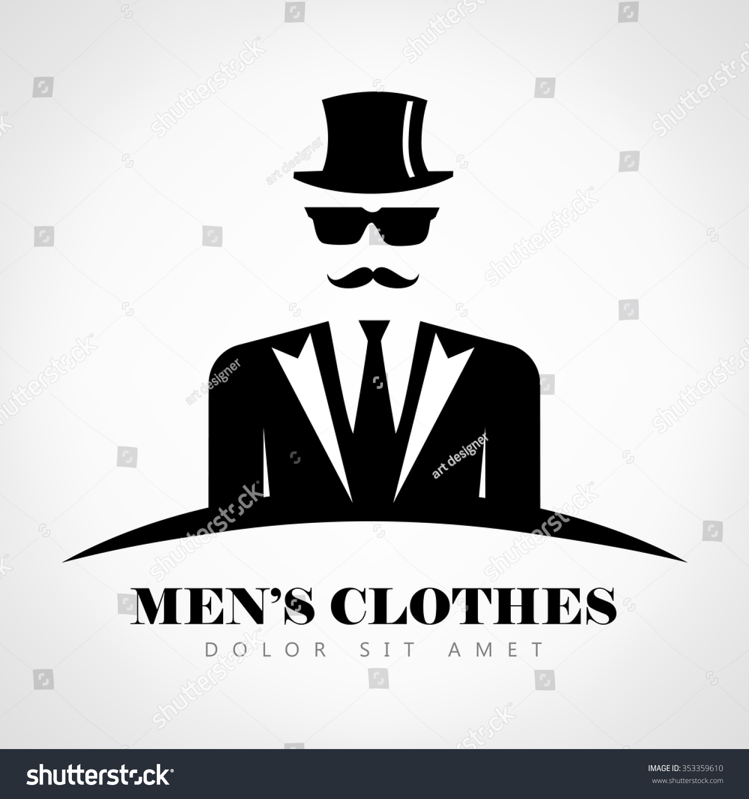 Men Clothes Logo