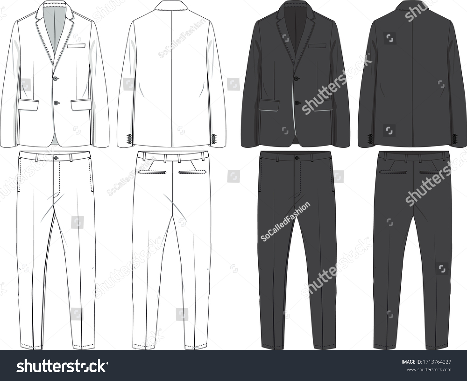 Draw suit Images, Stock Photos & Vectors | Shutterstock