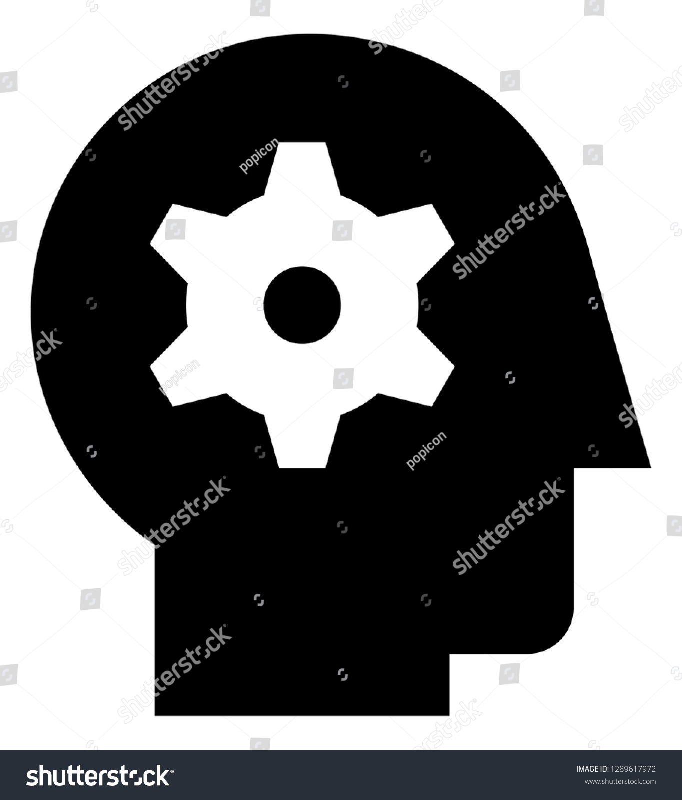 Mental Ability Comprehension Vector Icon Stock Vector (Royalty Free ...