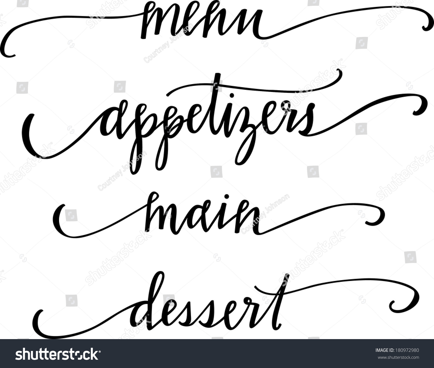 14,543 Main course restaurant menu Images, Stock Photos & Vectors ...
