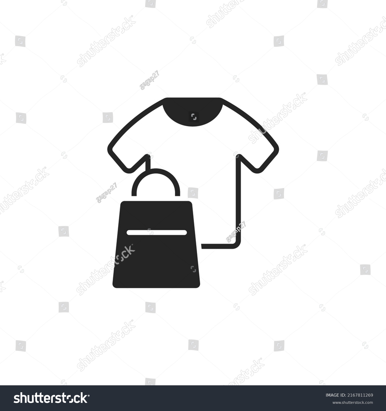 Merchandise Icons Symbol Vector Elements Infographic Stock Vector ...