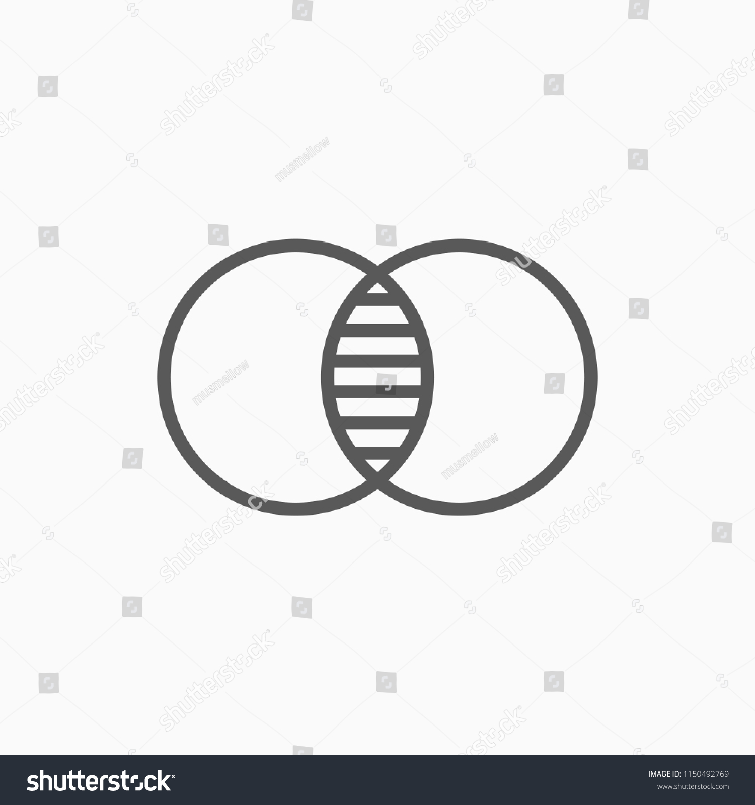 Merge Icon Combine Vector Stock Vector (Royalty Free) 1150492769 ...