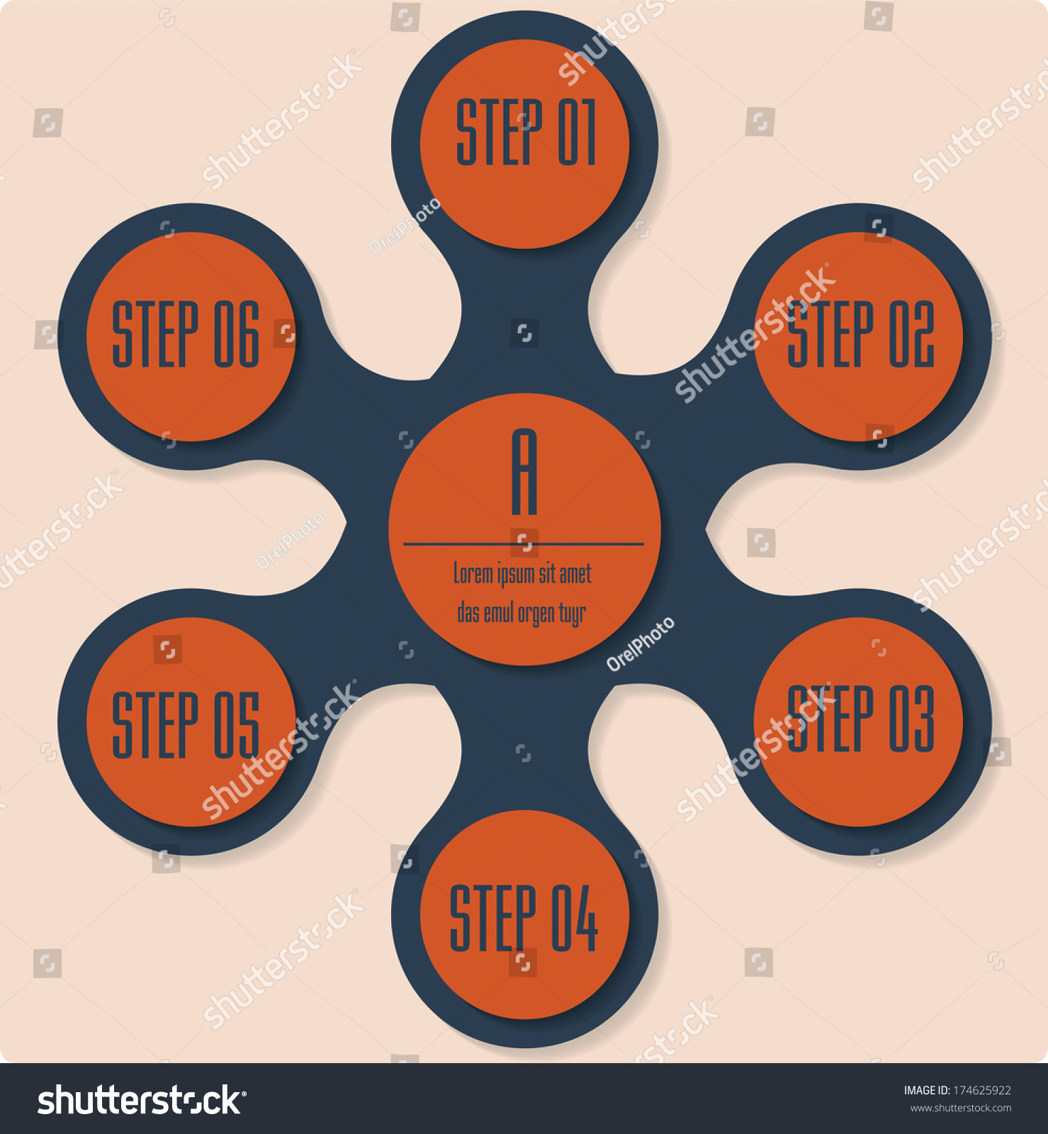 Metaball Infographic Elements Eps 10 Vector Stock Vector (Royalty Free ...