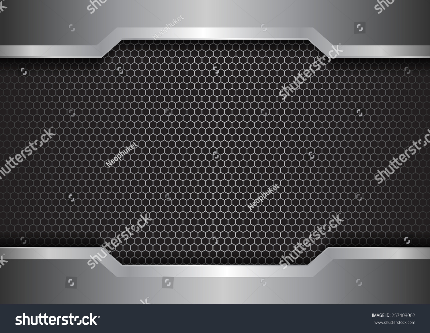 Metal Background Texture Vector Illustration Stock Vector (Royalty Free ...