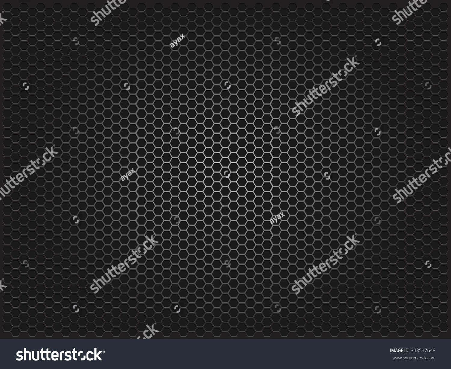 Metal Background Vector Geometric Pattern Hexagons Stock Vector ...