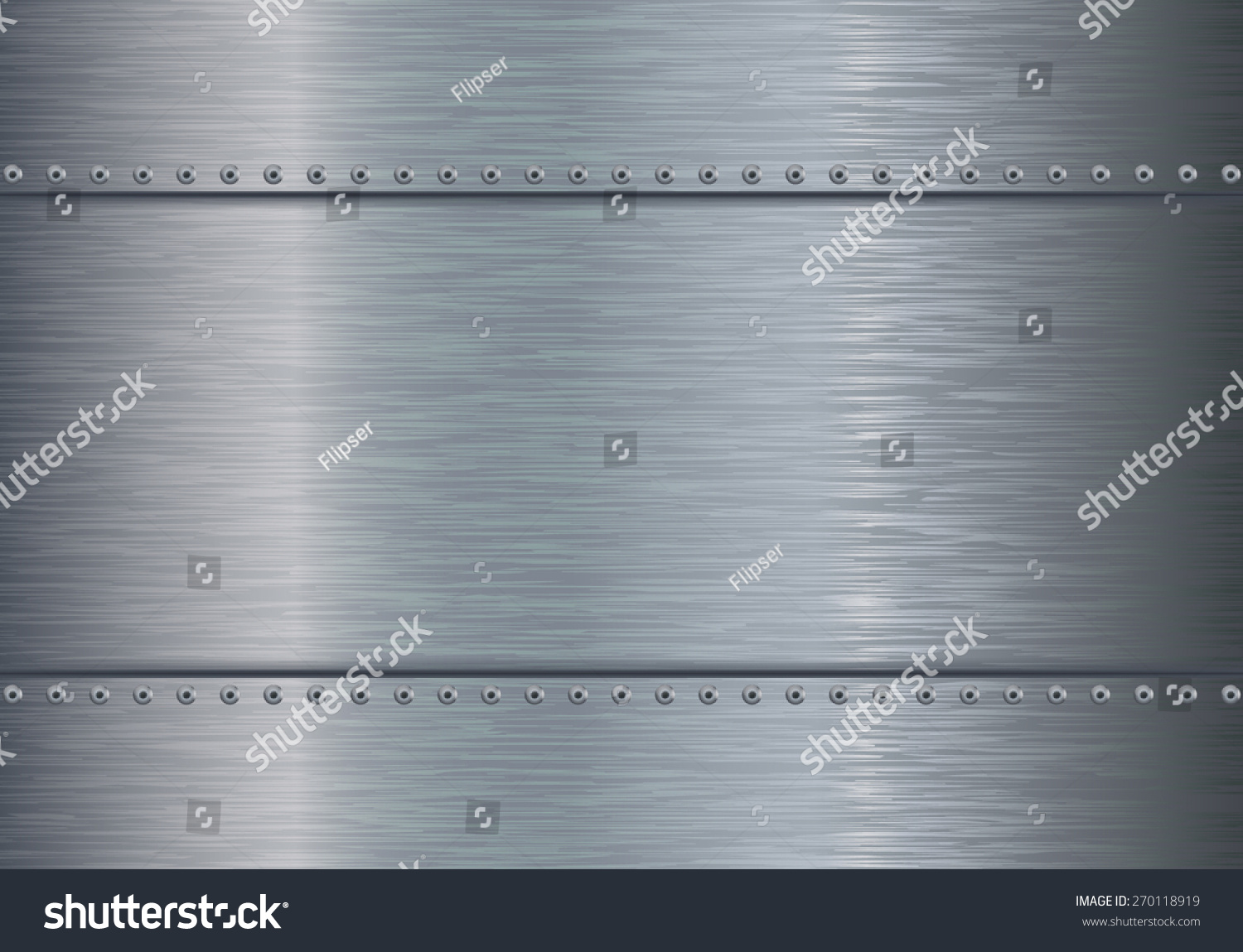Metal Backgroundvector Illustration Stock Vector (Royalty Free) 270118919