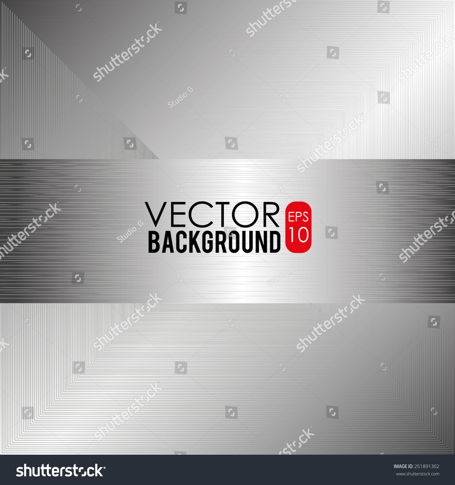 Metal Design Vector Illustration Stock Vector (Royalty Free) 251891302