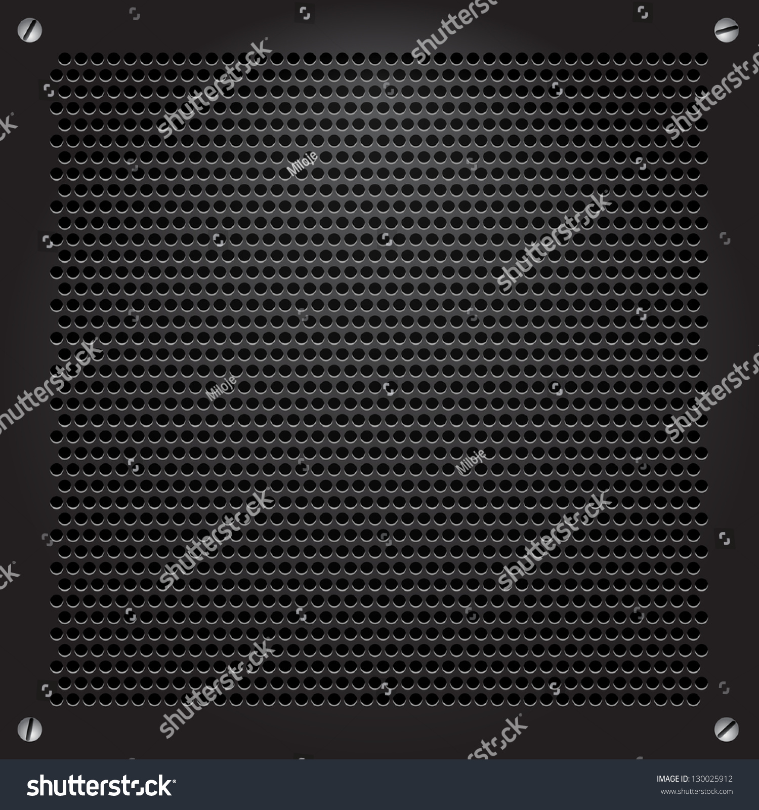 Metal Template Background Stock Vector (Royalty Free) 130025912 ...