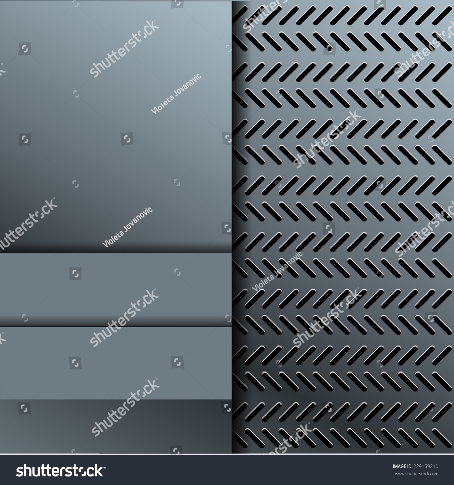 Metal Texture Grid Background Template Design Stock Vector (Royalty ...