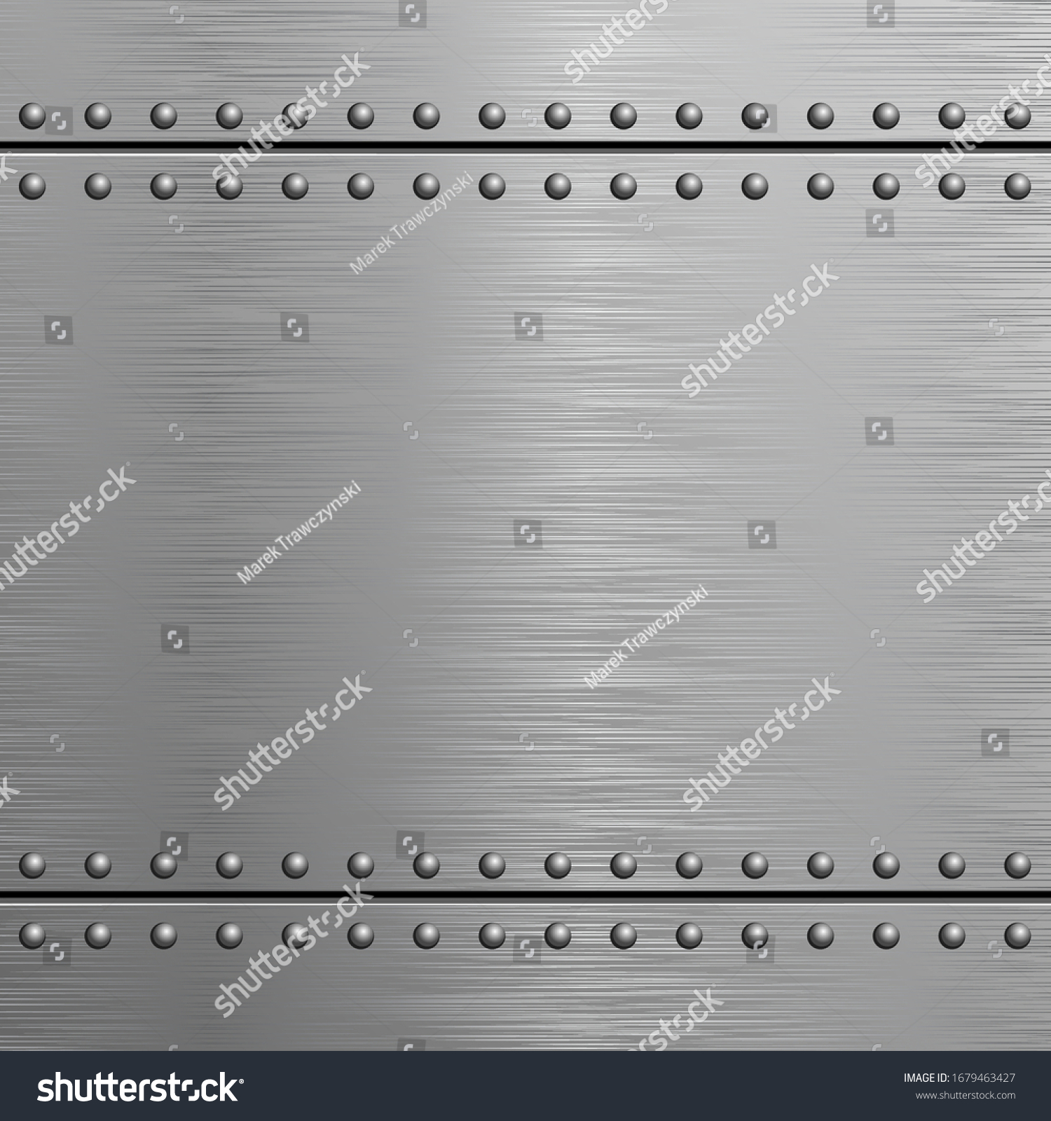 Metal Texture Rivets Vector Illustration Stock Vector (Royalty Free ...