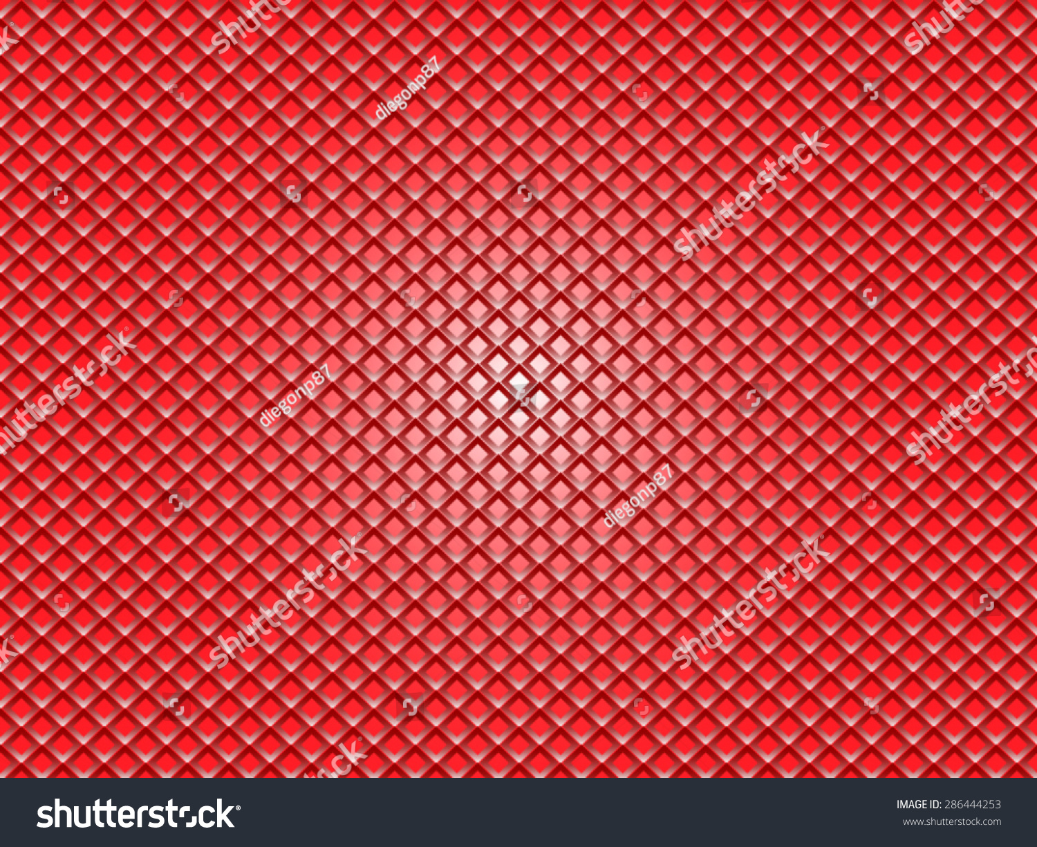 Metallic Texture Background Red Rhombus Stock Vector (Royalty Free ...
