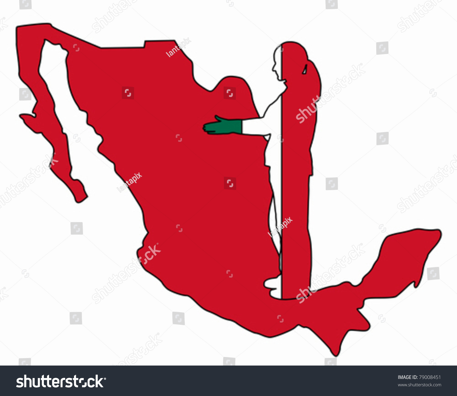 Mexican Handshake Stock Vector (Royalty Free) 79008451 | Shutterstock