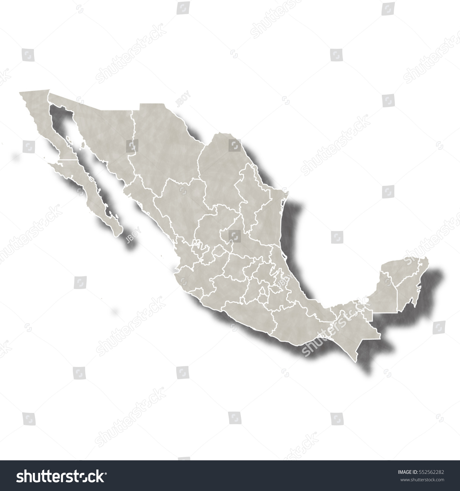 Mexico Map City Icon: เวกเตอร์สต็อก (ปลอดค่าลิขสิทธิ์) 552562282 ...