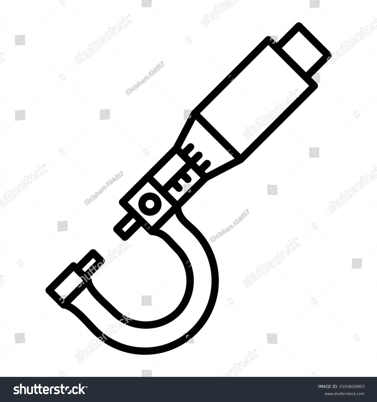 2,043 Micrometer icon Images, Stock Photos & Vectors | Shutterstock