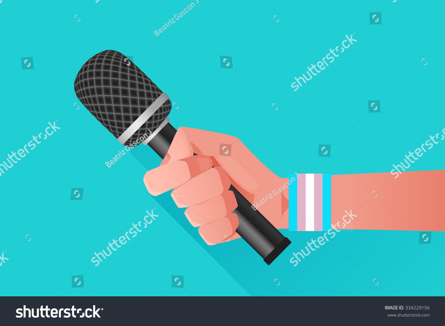 Microphone Illustration Stock Vector (Royalty Free) 334229156 ...