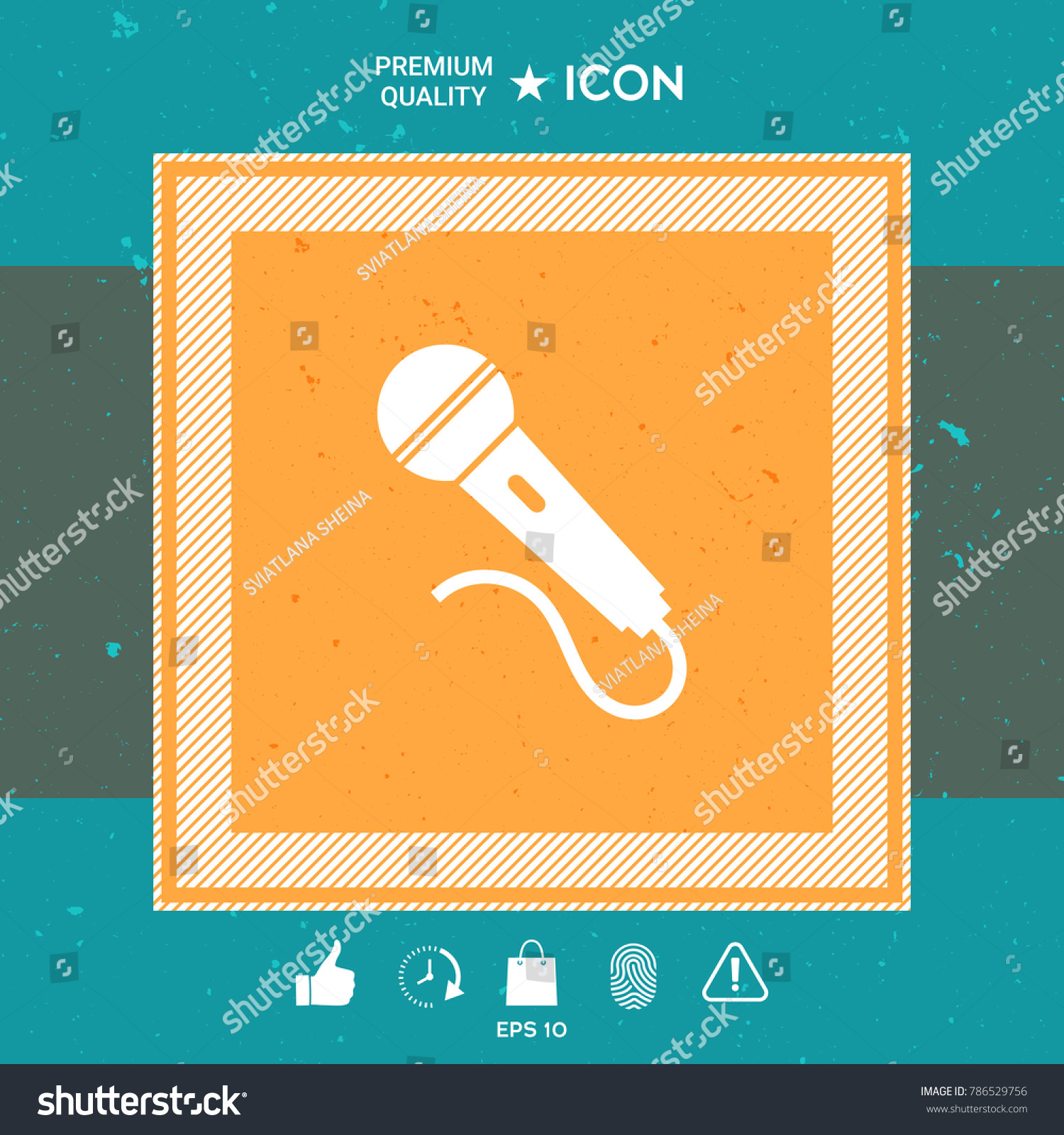 Microphone Symbol Icon Stock Vector (Royalty Free) 786529756 | Shutterstock