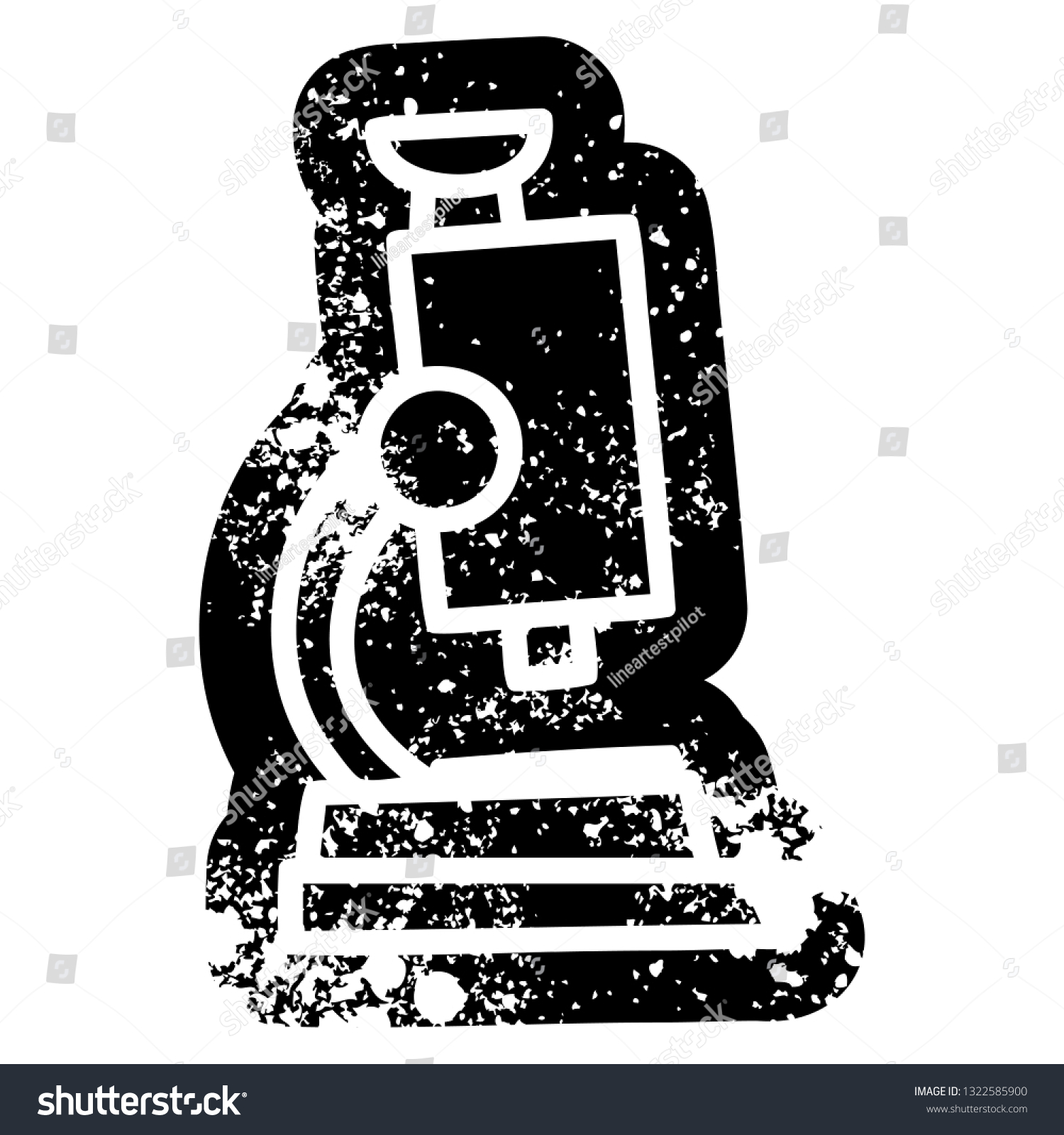 Microscope Slide Icon Symbol Stock Vector (Royalty Free) 1322585900 ...