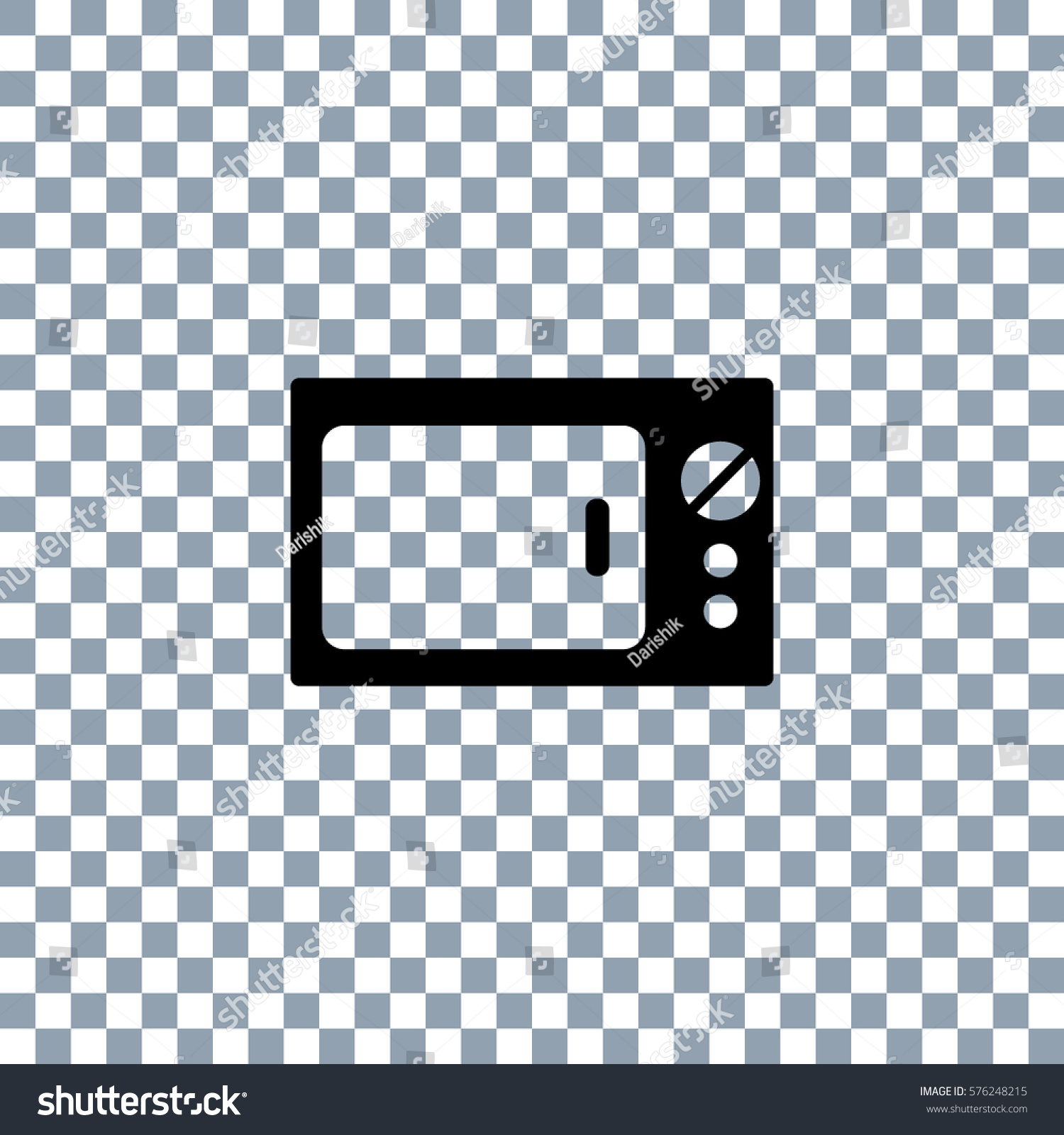 Microwave Icon Transparent Background 스톡 벡터(로열티 프리) 576248215 ...