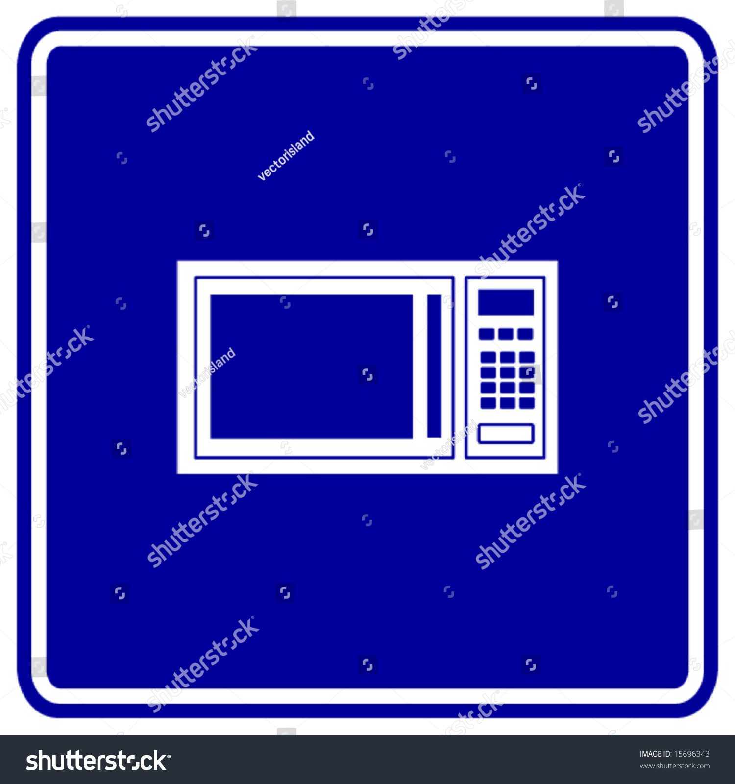 Microwave Oven Sign Stock Vector (Royalty Free) 15696343 - Shutterstock