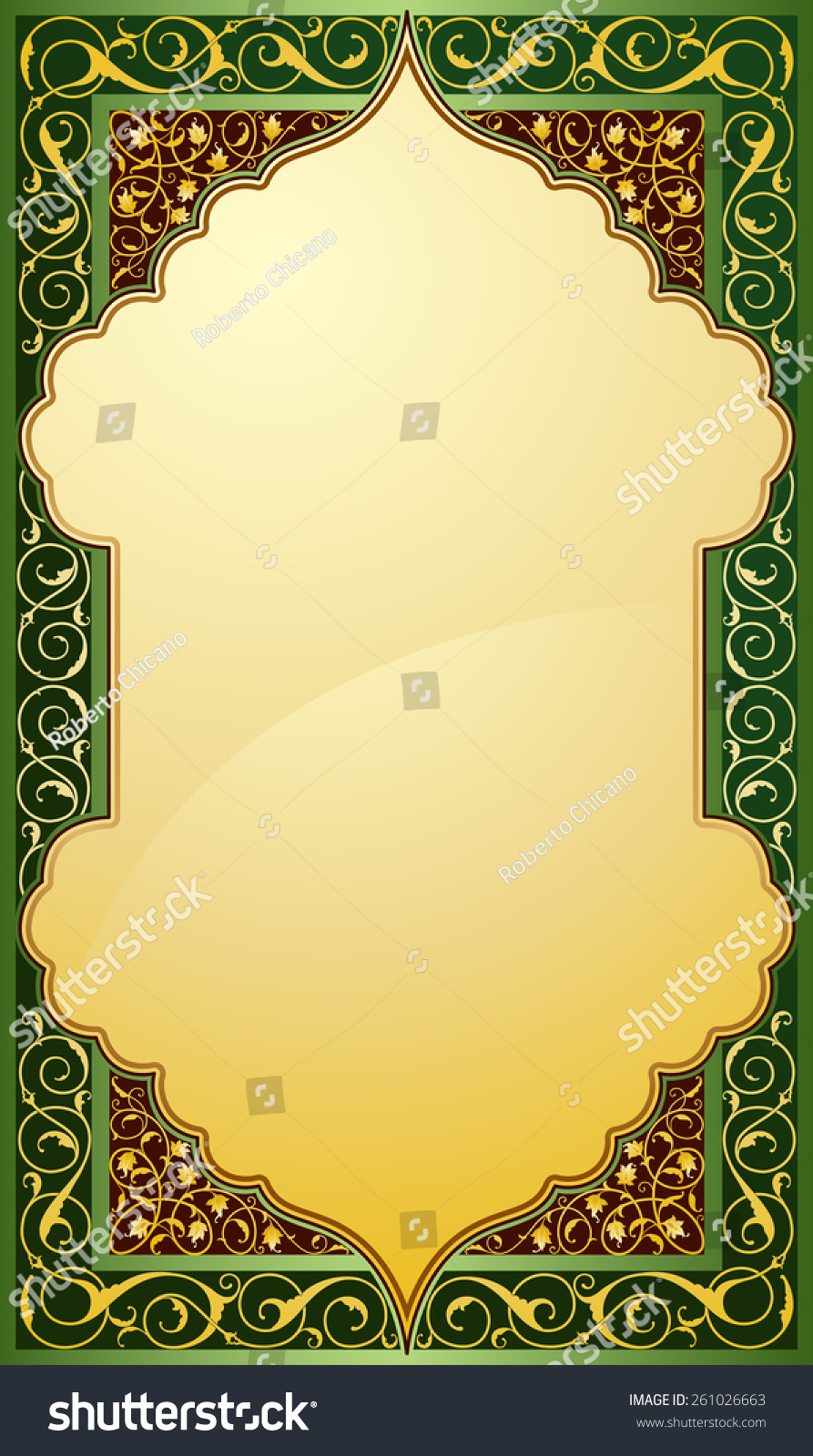 Middle Eastern Design Eps10 Vector Illustration Stock Vector (Royalty ...