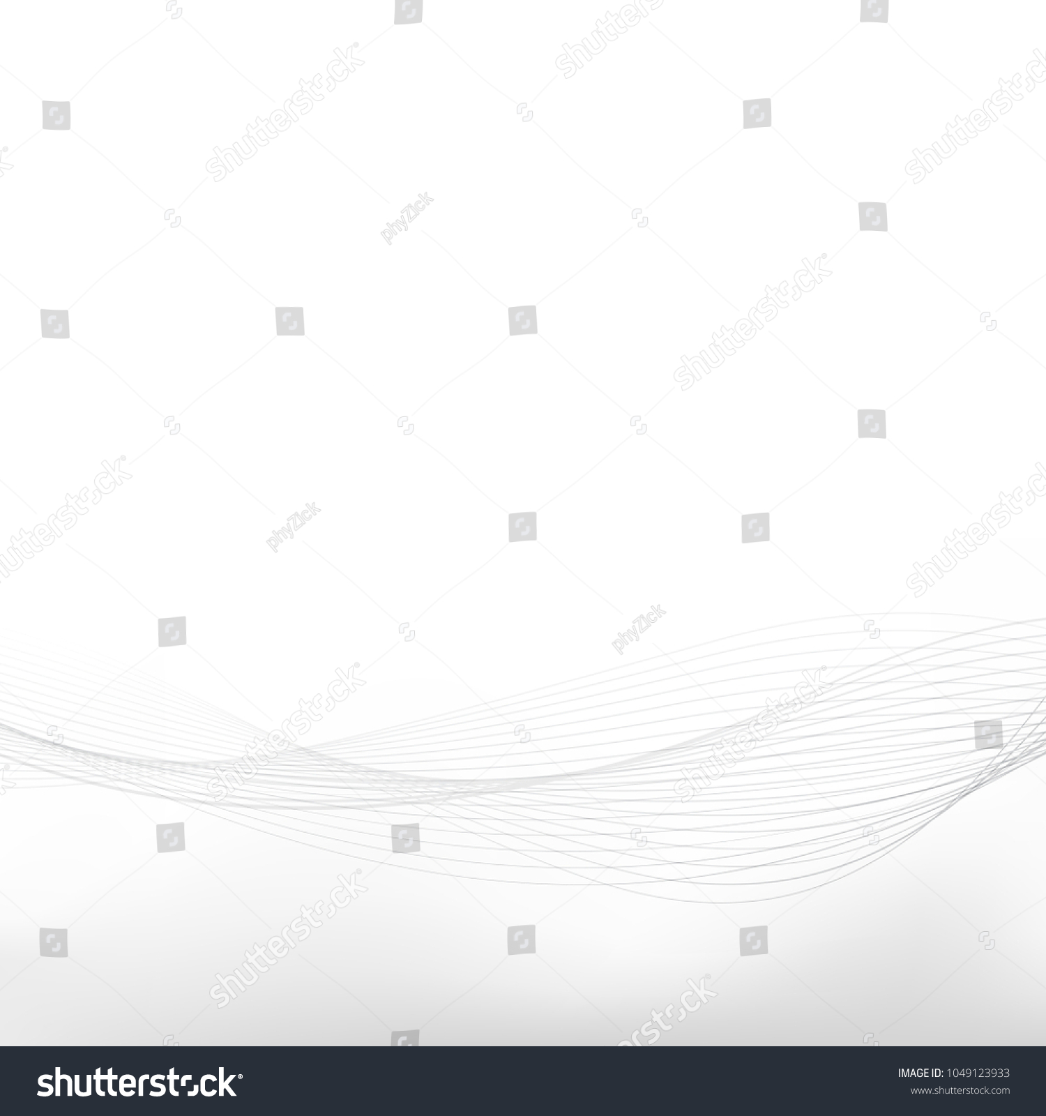 Mild Blend Grey Swoosh Lines Pattern Stock Vector (Royalty Free) 1049123933