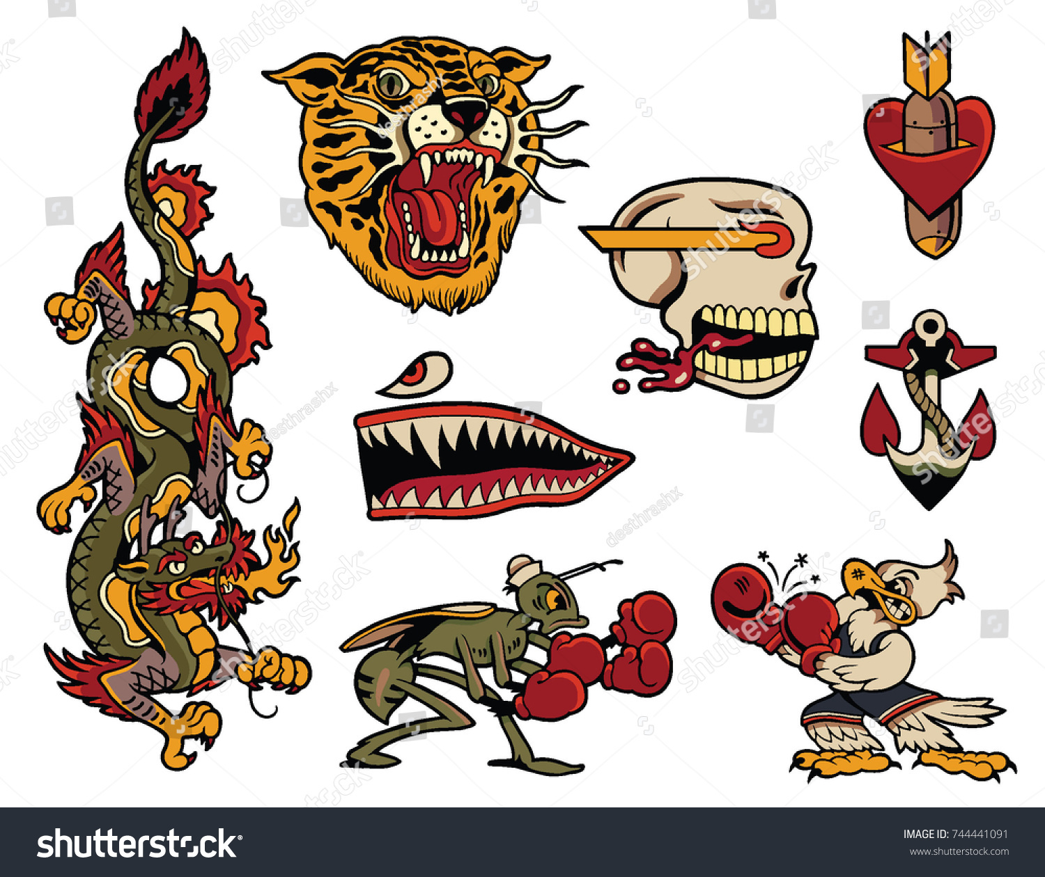 Military Jerry Pack 1 Stock Vector (Royalty Free) 744441091 | Shutterstock