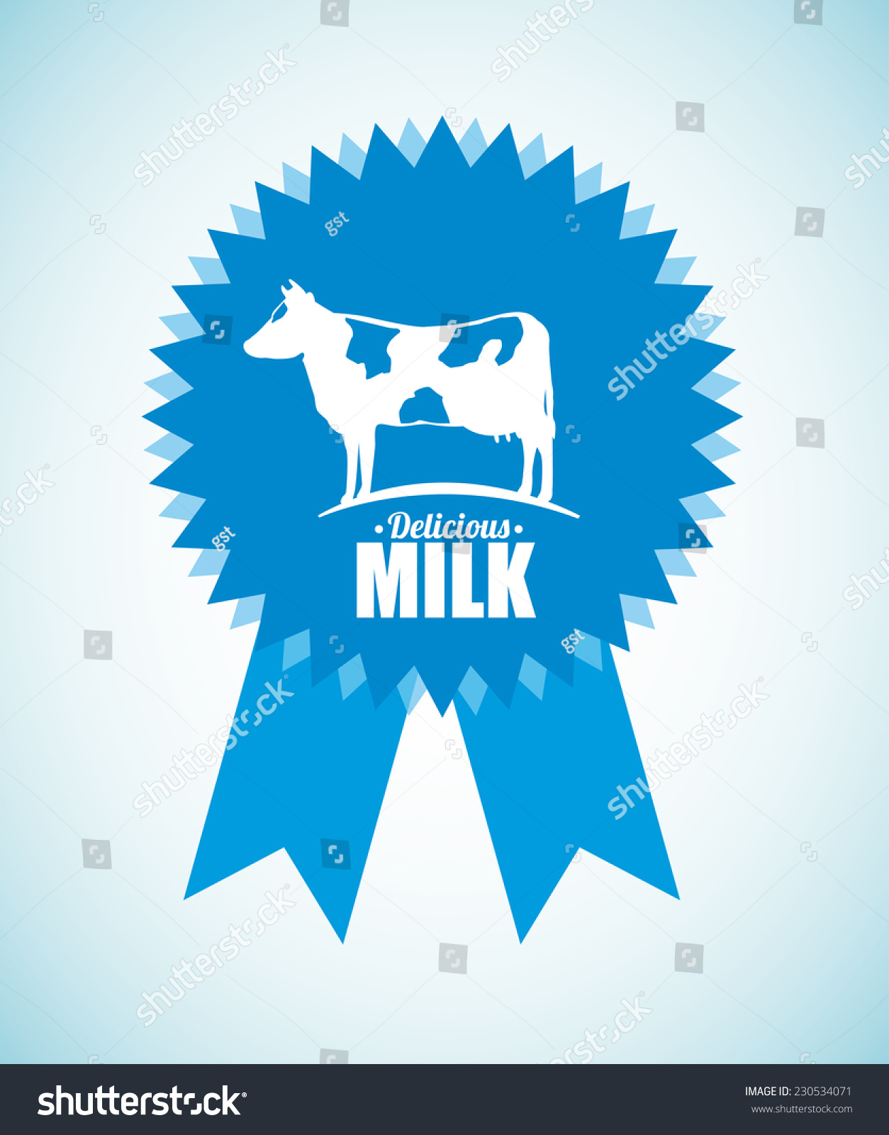Milk Graphic Design Vector Illustration Stock Vector (Royalty Free ...