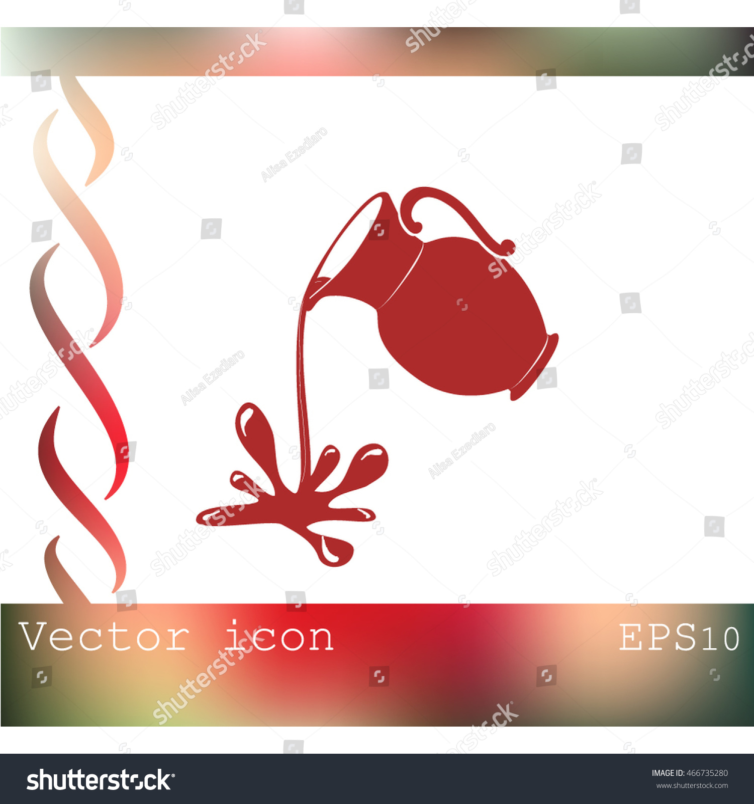 Milk Jug Pitcher Logo Stock Vector (Royalty Free) 466735280 | Shutterstock