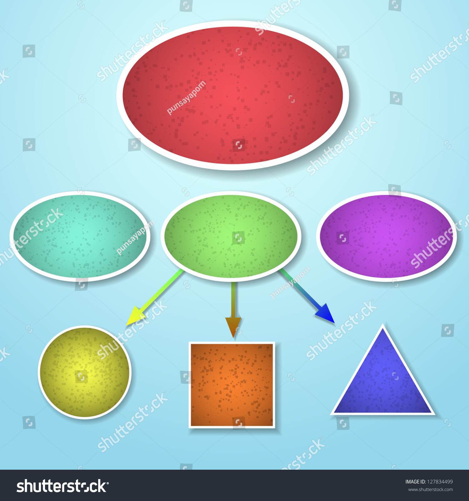 Mind Mapping Different Shape Template Vector: Vector có sẵn (miễn phí ...