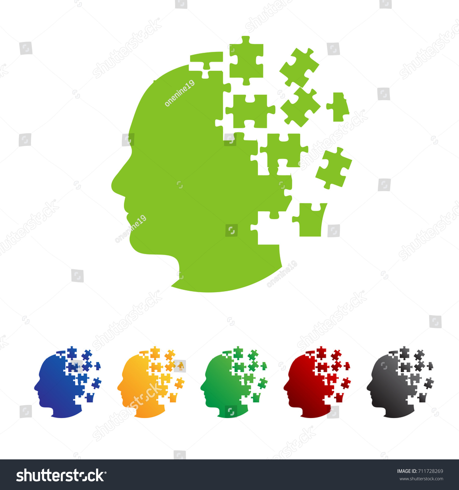 Mind Service Logo Stock Vector (Royalty Free) 711728269 | Shutterstock