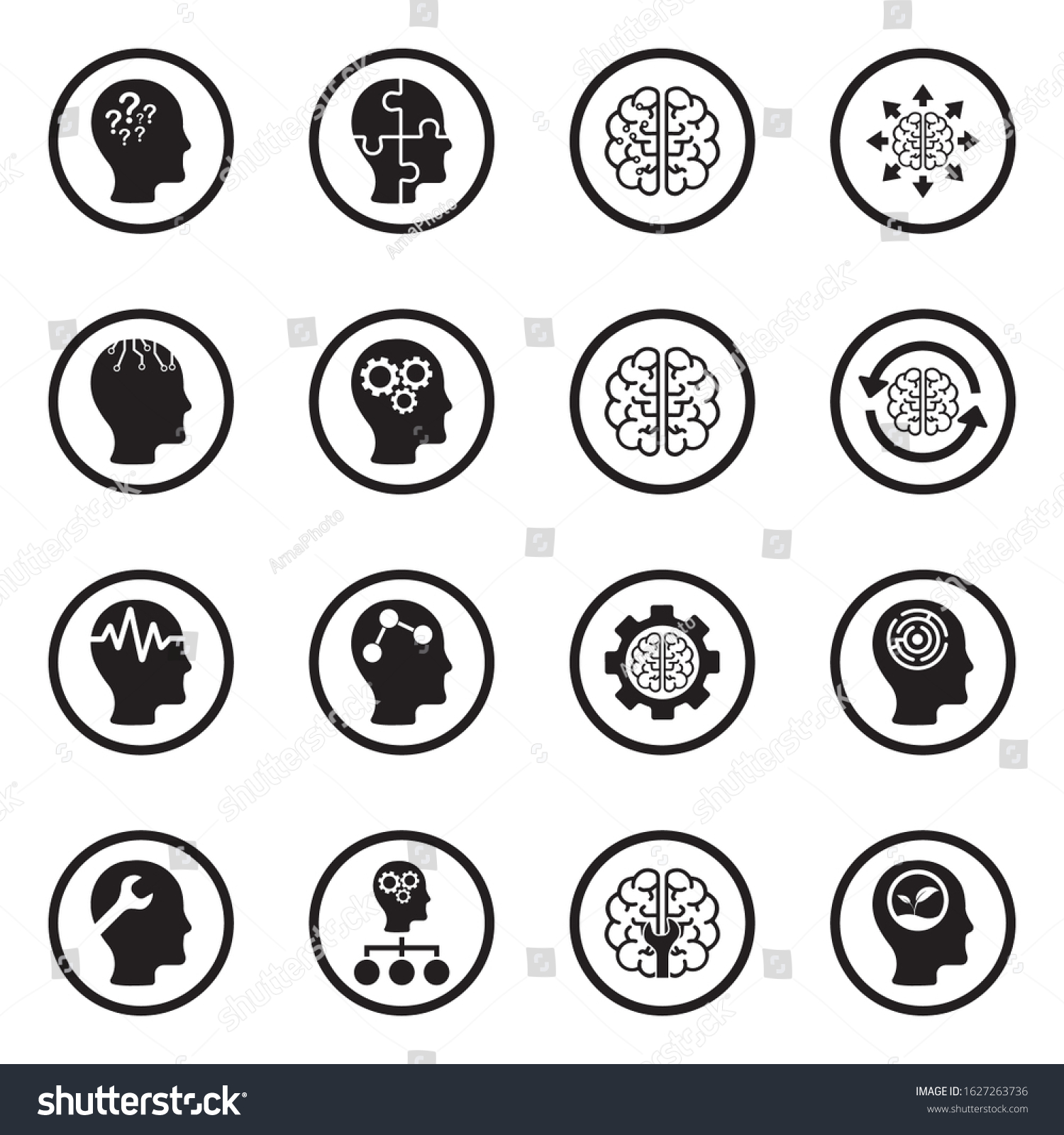 Mindset Icons Black Flat Design Circle Stock Vector (Royalty Free ... Mindset Icons Black Flat Design Circle Stock Vector (Royalty Free ...