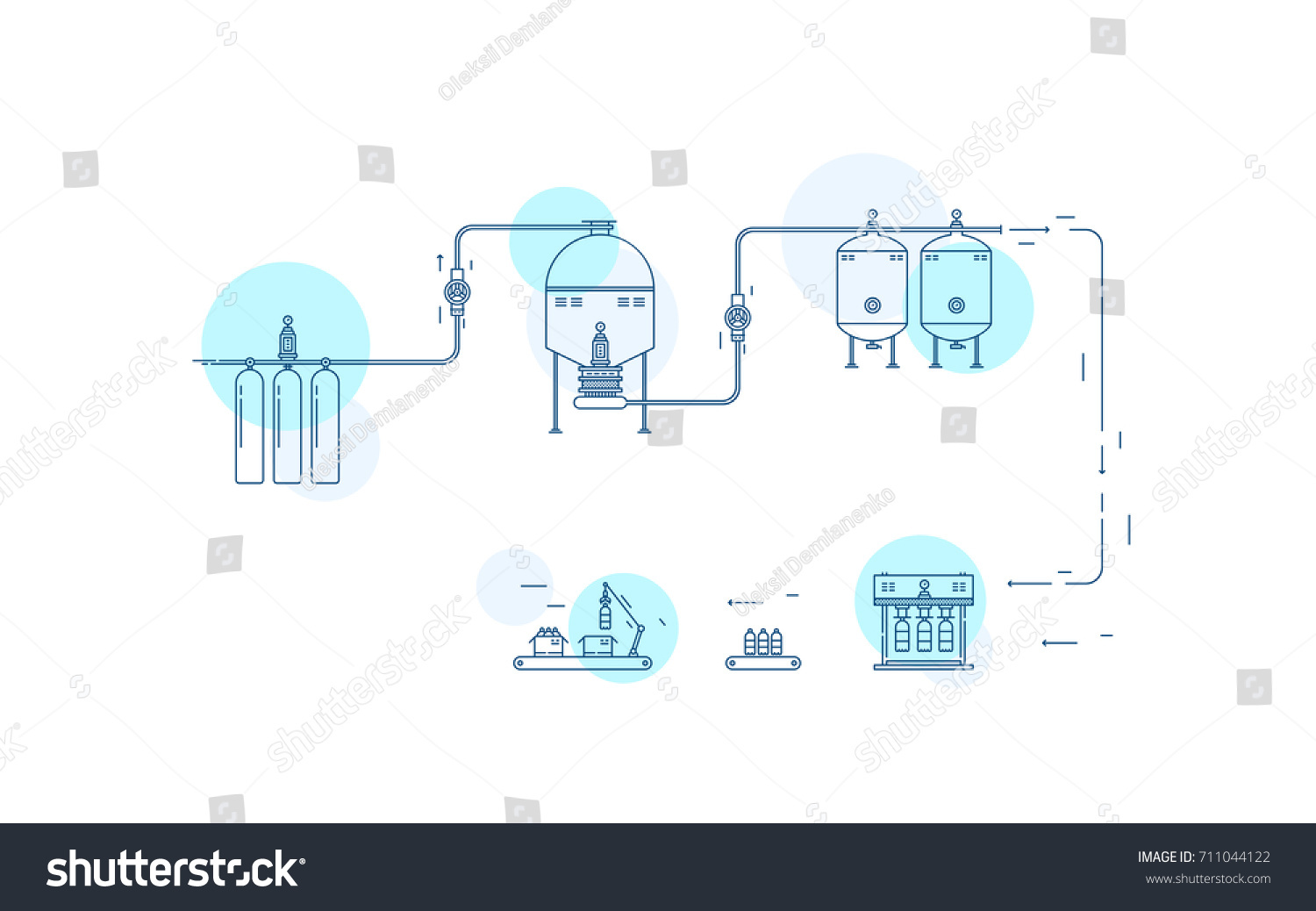 Mineral Water Extraction Process Vector Icons: เวกเตอร์สต็อก (ปลอดค่า ...