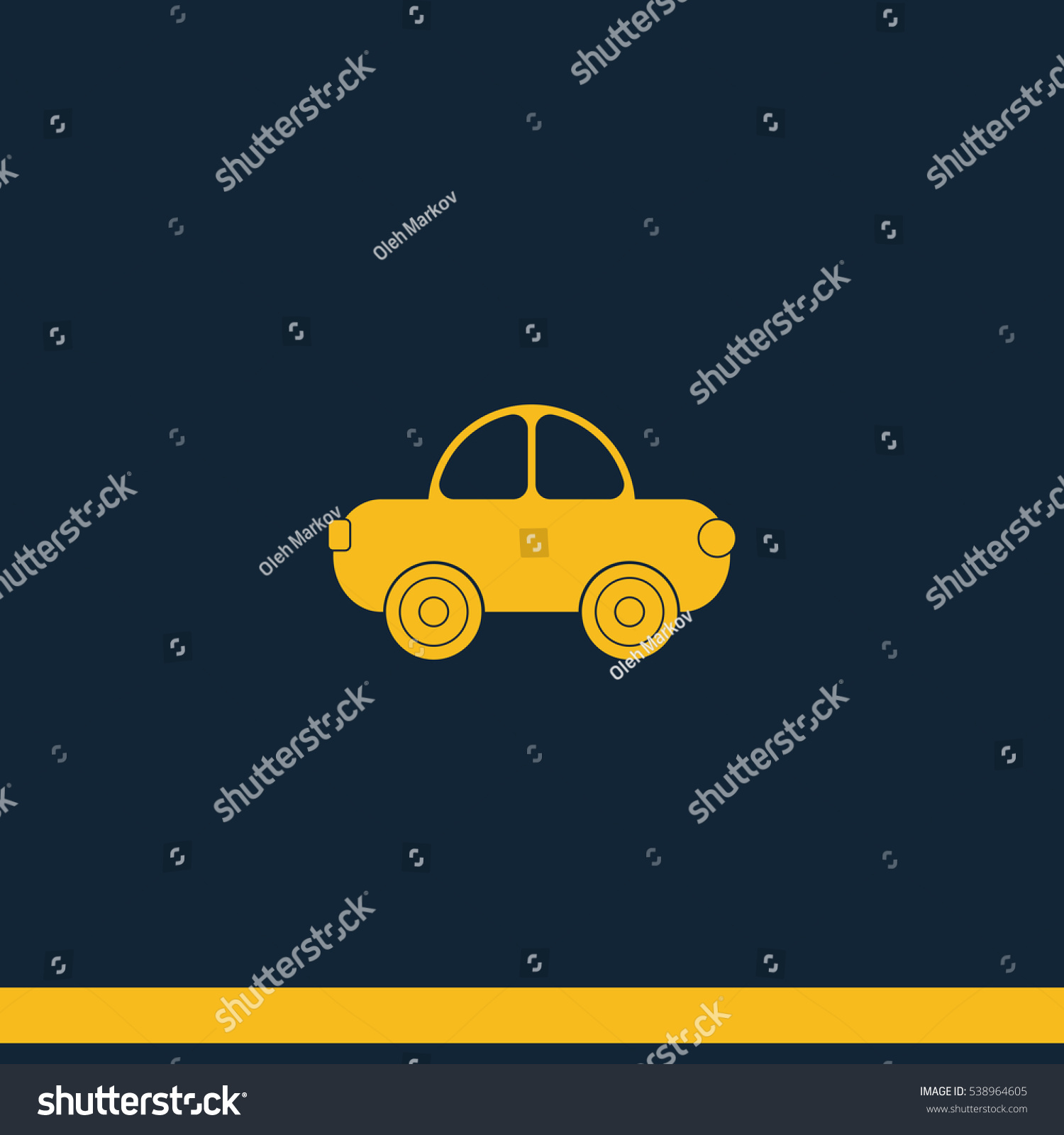 Mini Car Icon Stock Vector (Royalty Free) 538964605 | Shutterstock