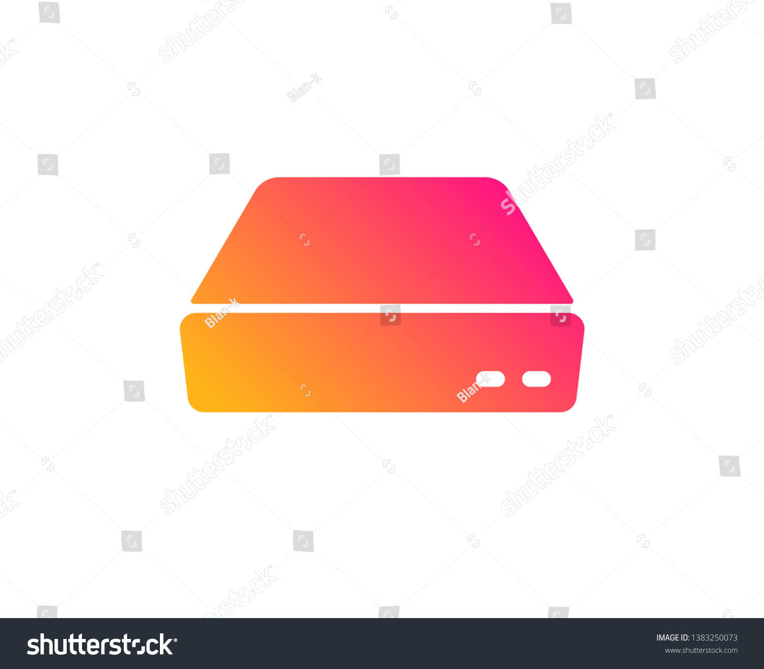 Mini Pc Icon Small Computer Device Stock Vector (Royalty Free ...