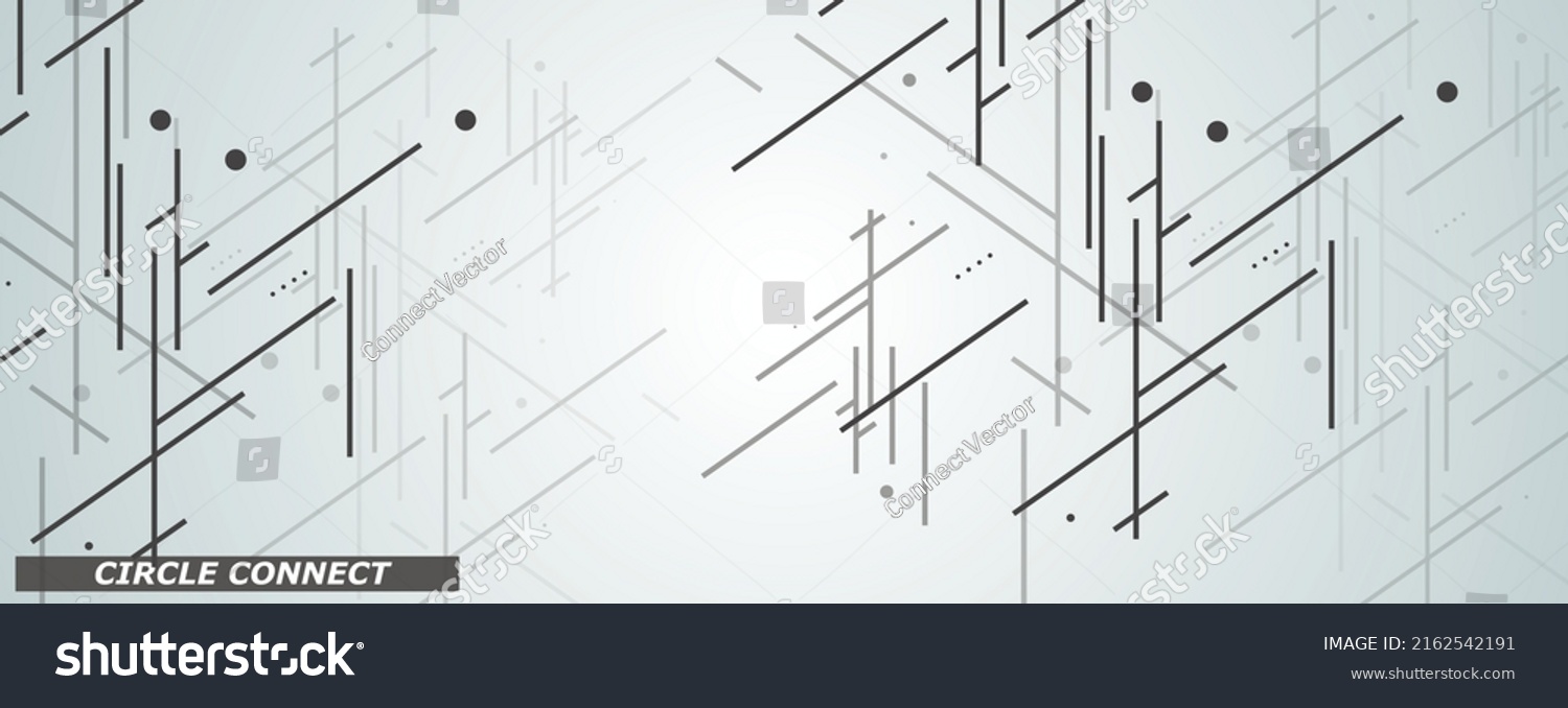 Minimal Dynamic Design Connection Lines Background Stock Vector ...