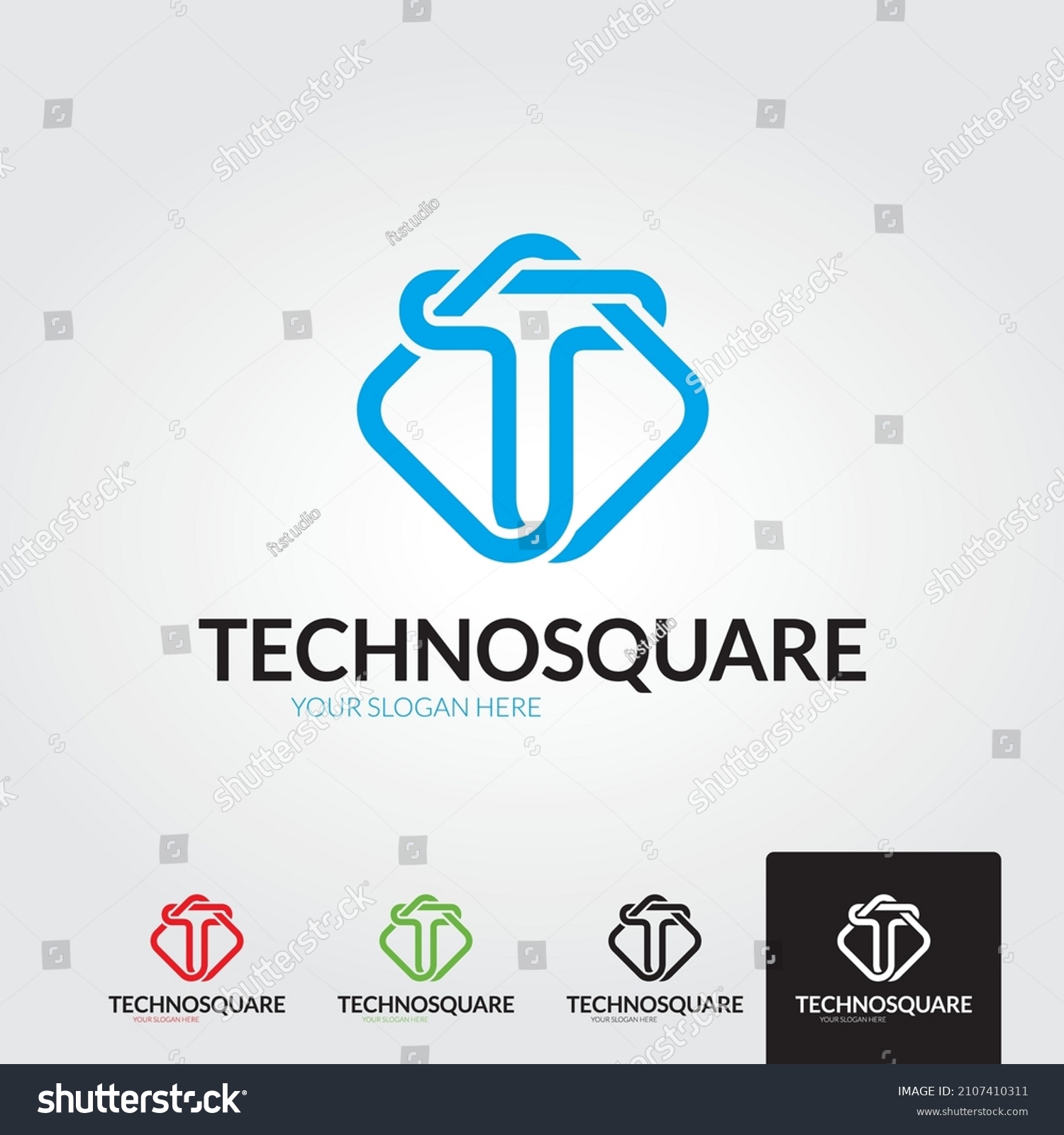 Minimal Letter T Logo Template Vector Stock Vector (Royalty Free ...