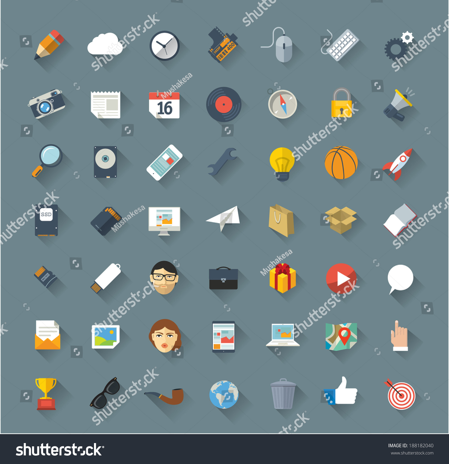 Minimalist Flat Ui Vector Design Element Stock Vector (Royalty Free ...