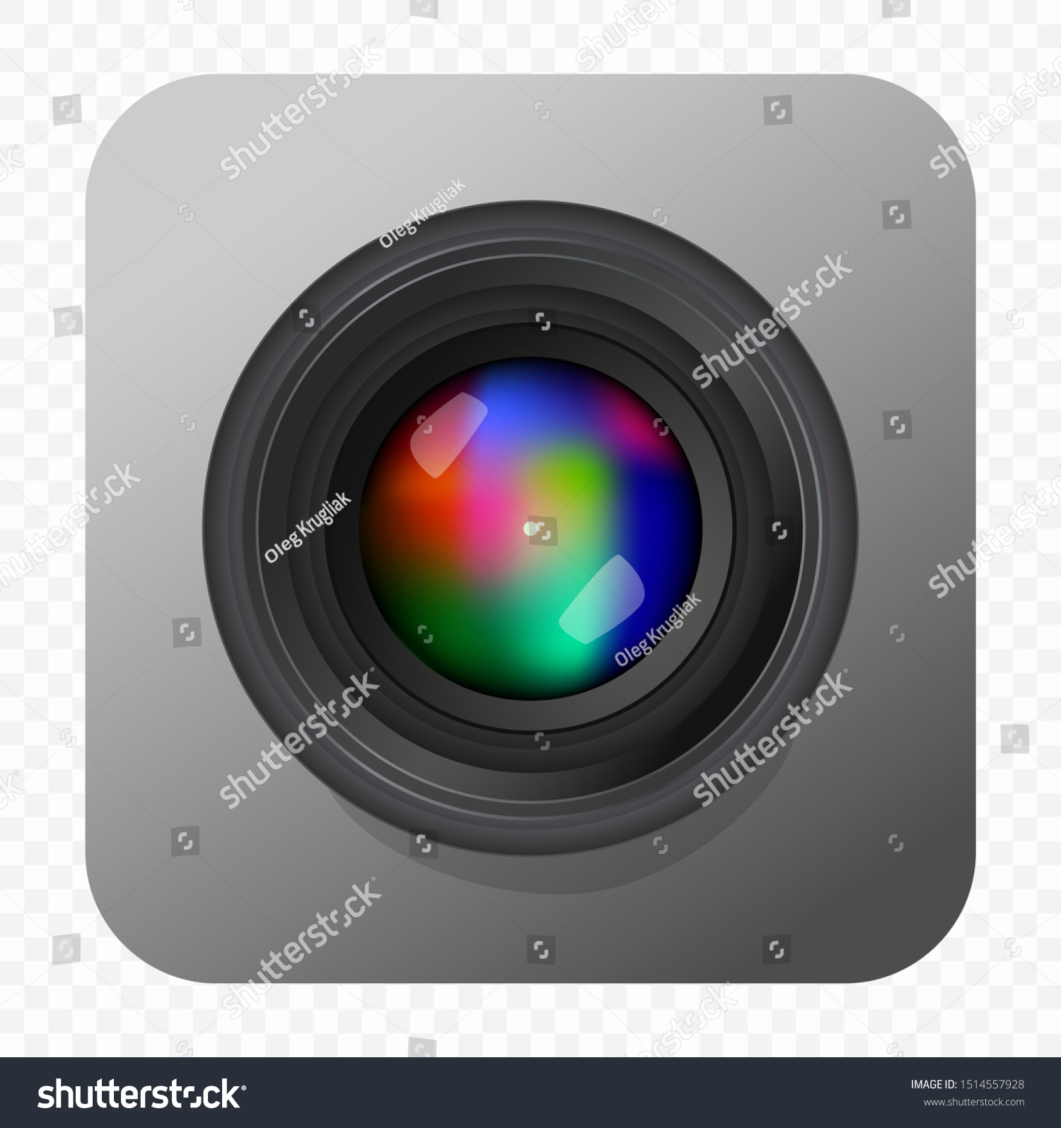 Minimalistic Camera Icon Vector Illustration Stock Vector (Royalty Free ...