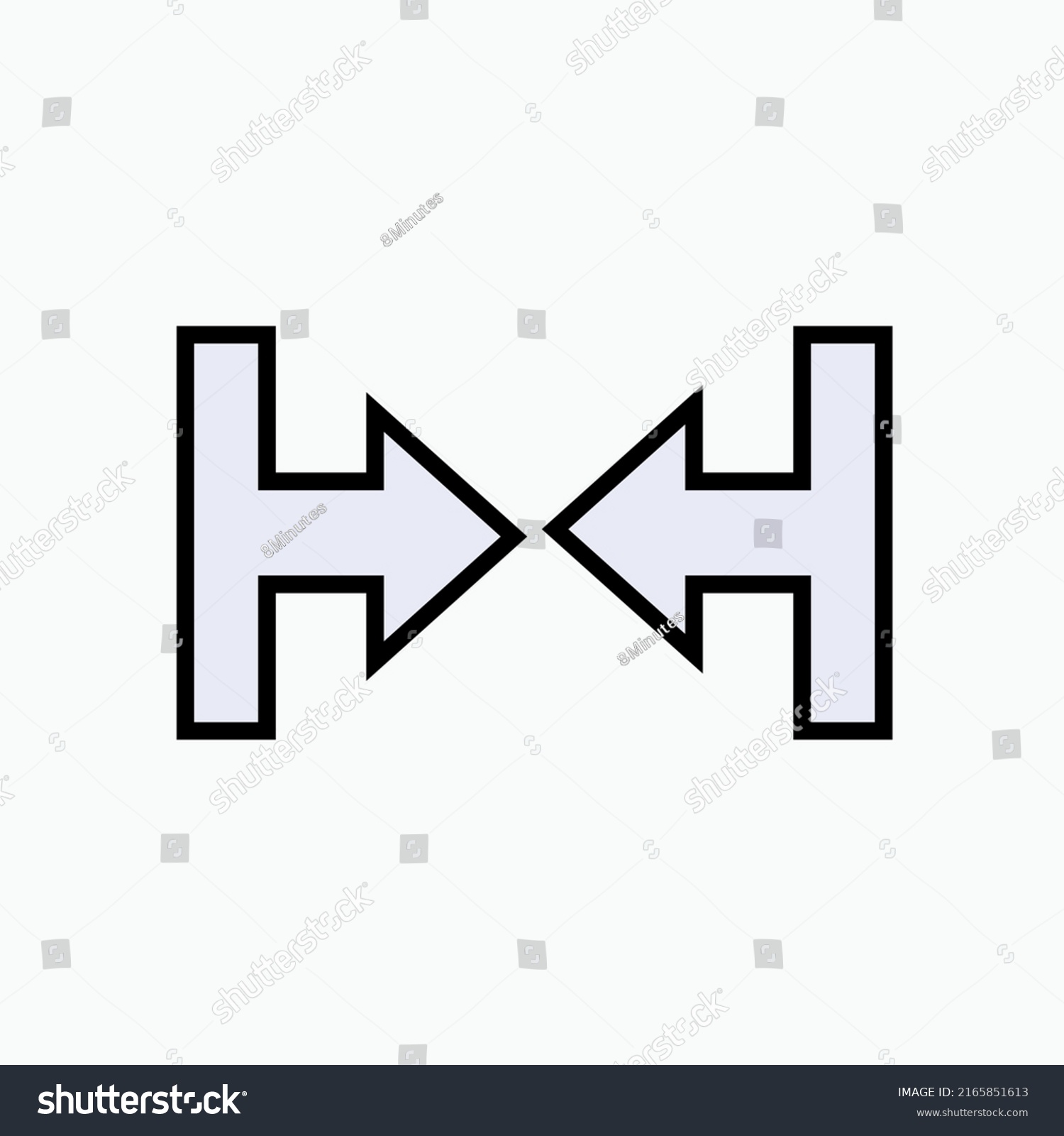 Minimize Icon Resize Symbol Vector Stock Vector (Royalty Free ...