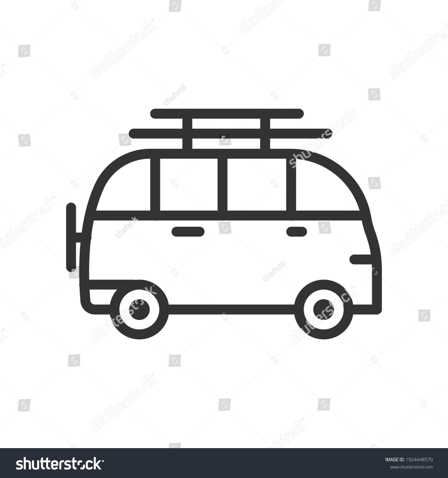 269 Vw van icon Images, Stock Photos & Vectors | Shutterstock