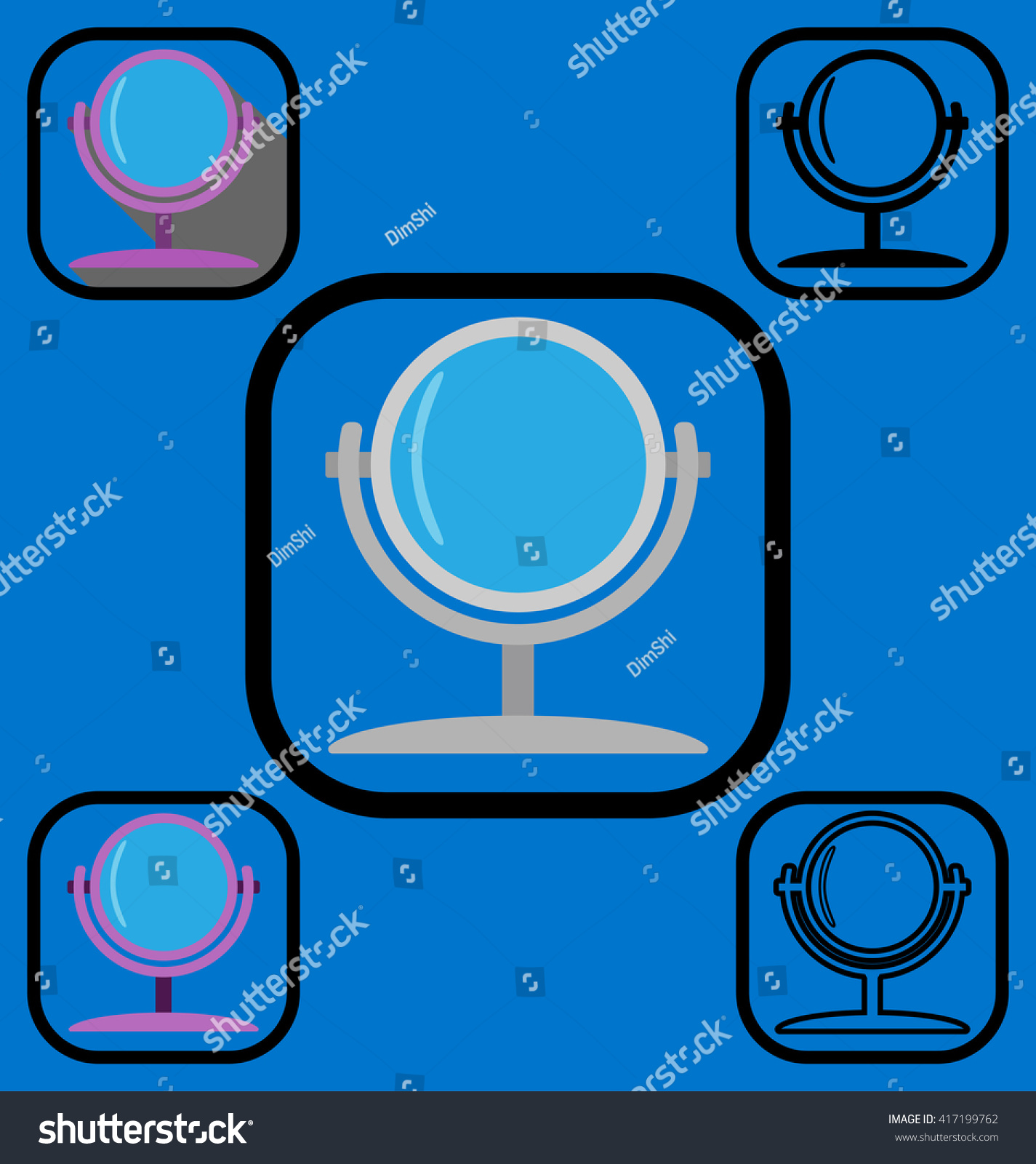 Mirror Icons Set 1 Stock Vector (Royalty Free) 417199762 | Shutterstock Mirror Icons Set 1 Stock Vector (Royalty Free) 417199762 | Shutterstock