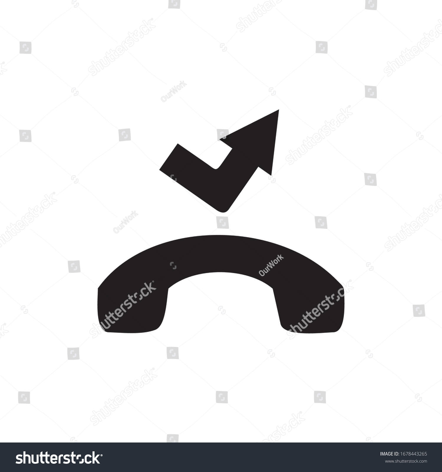 ICONO DE LLAMADA DE MISS, VECTOR: vector de stock (libre de regalías ...
