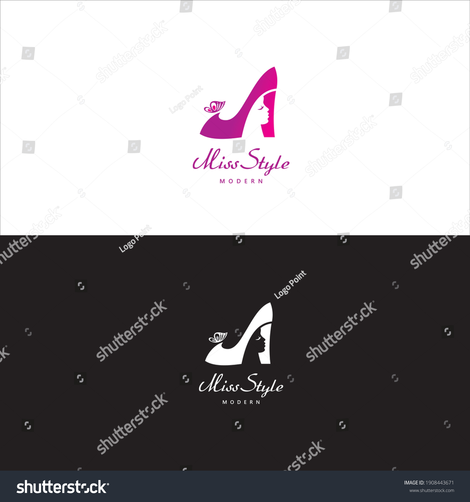 Logotipo de Miss Estilo en Vector: vector de stock (libre de regalías ...