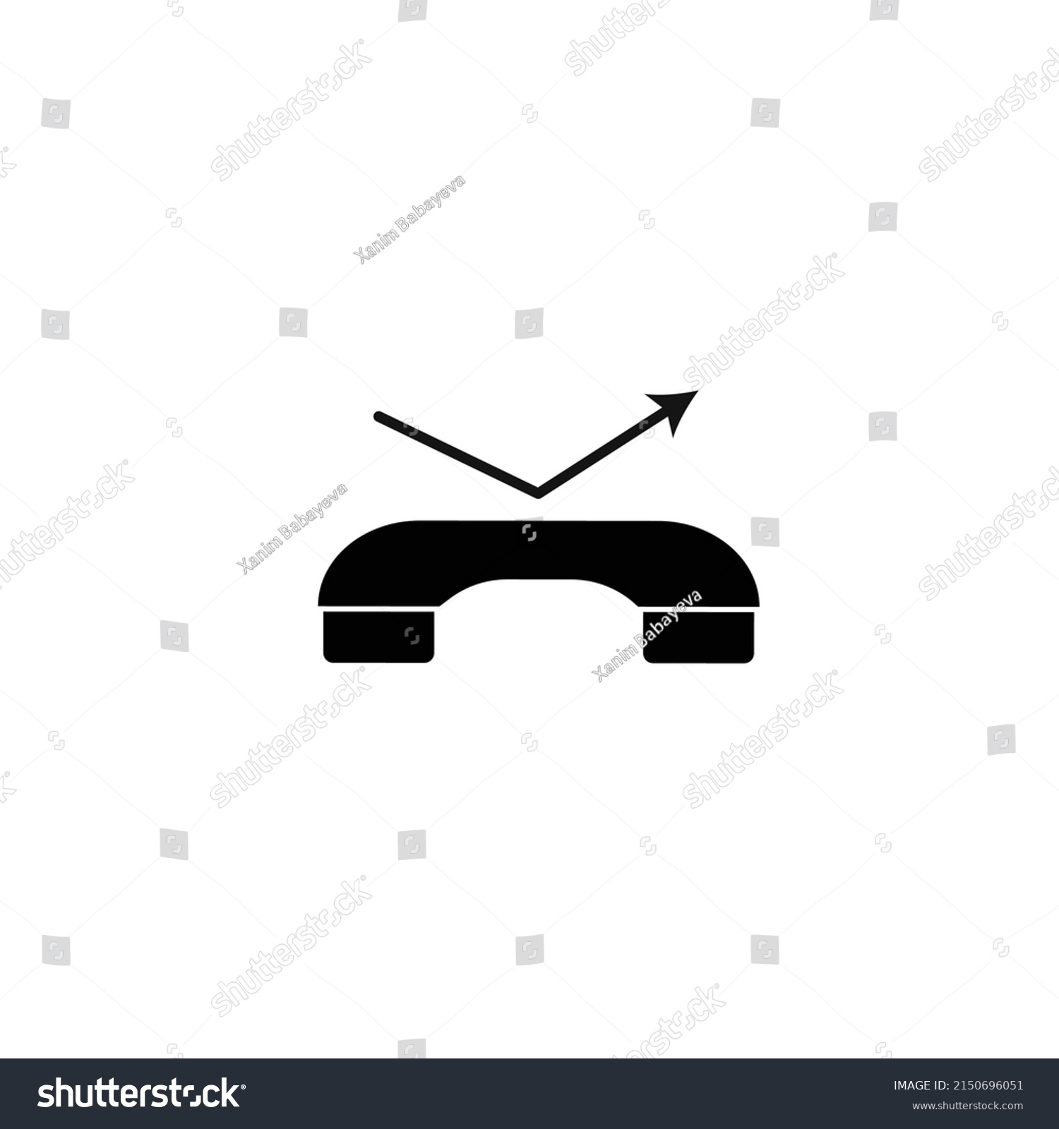 Missed Call Vector Type Icon Stock Vector (Royalty Free) 2150696051 ...